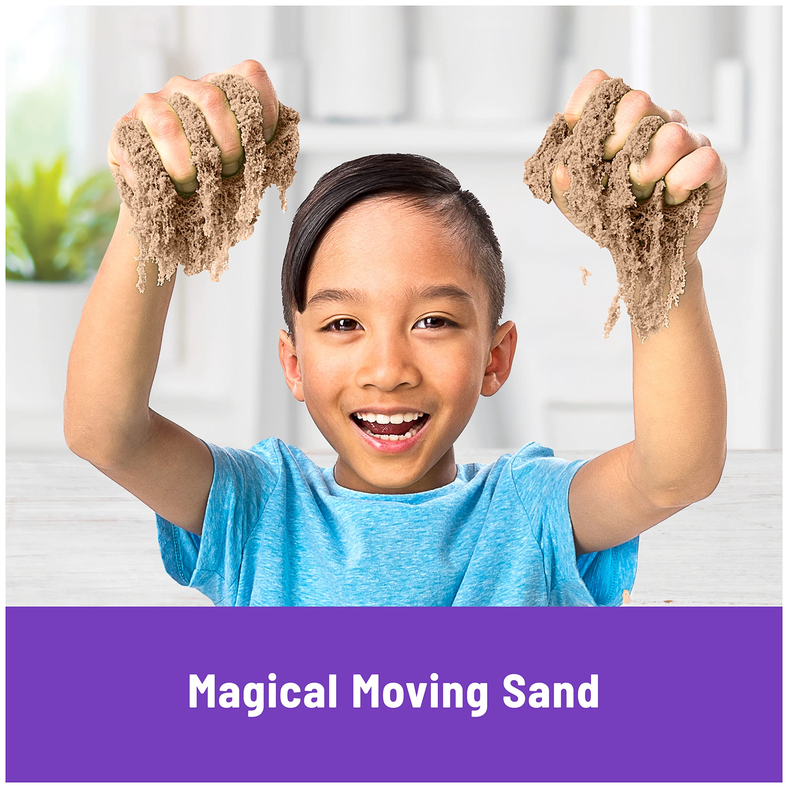 Kinetic Sand, 3 Lbs Beach Sand for Ages 3 and Up