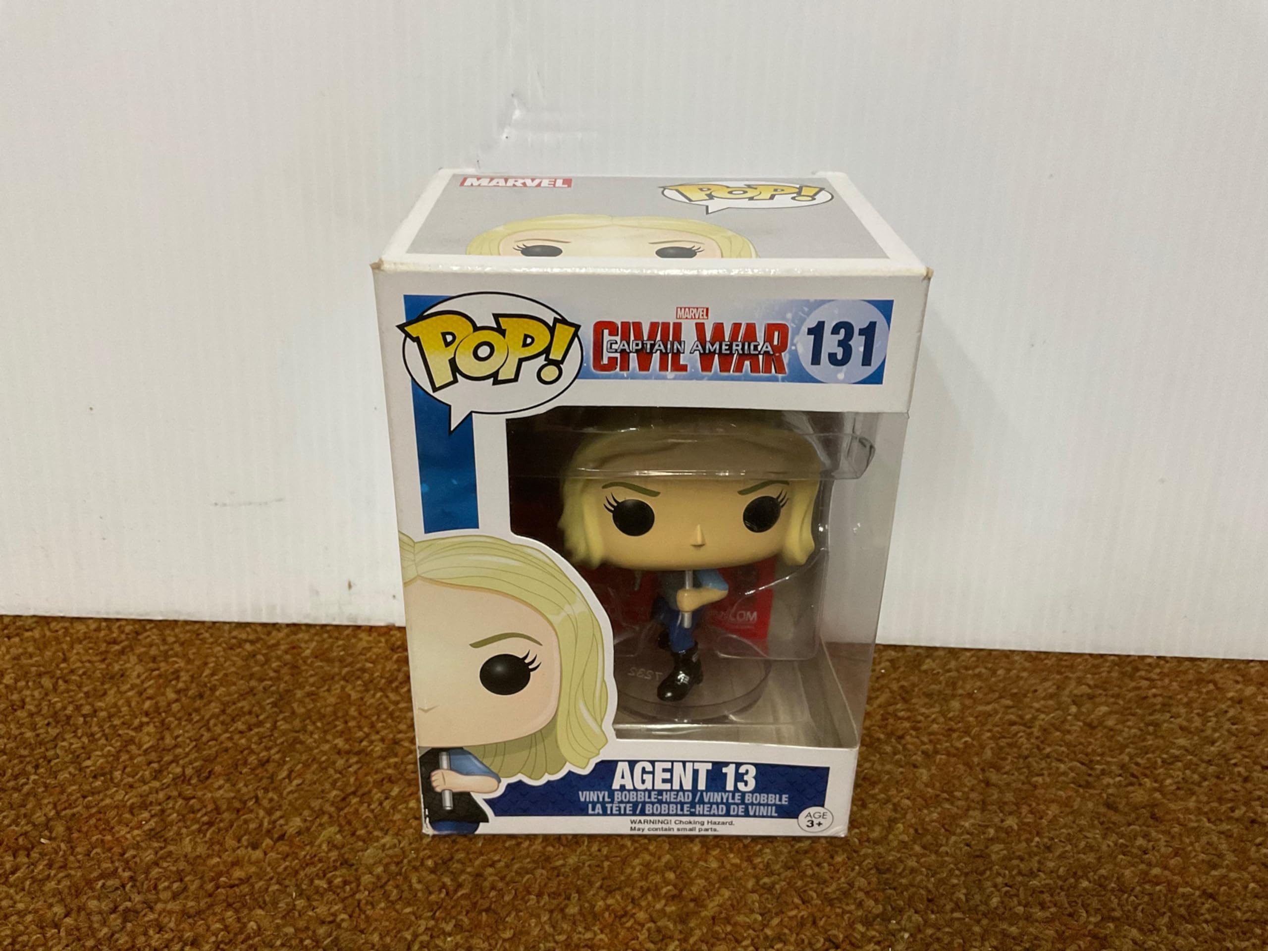 Funko POP Marvel: Captain America 3: Civil War Action Figure - Agent 13