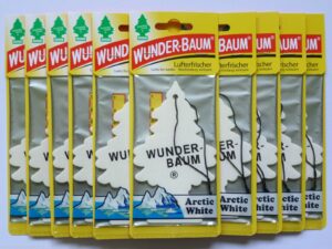 10 x wunder-baum arctic white duftbäume autoduft magic tree