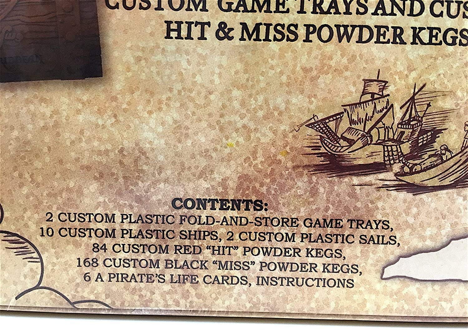 Disney Parks Exclusive Pirates of the Caribbean Battleship Game