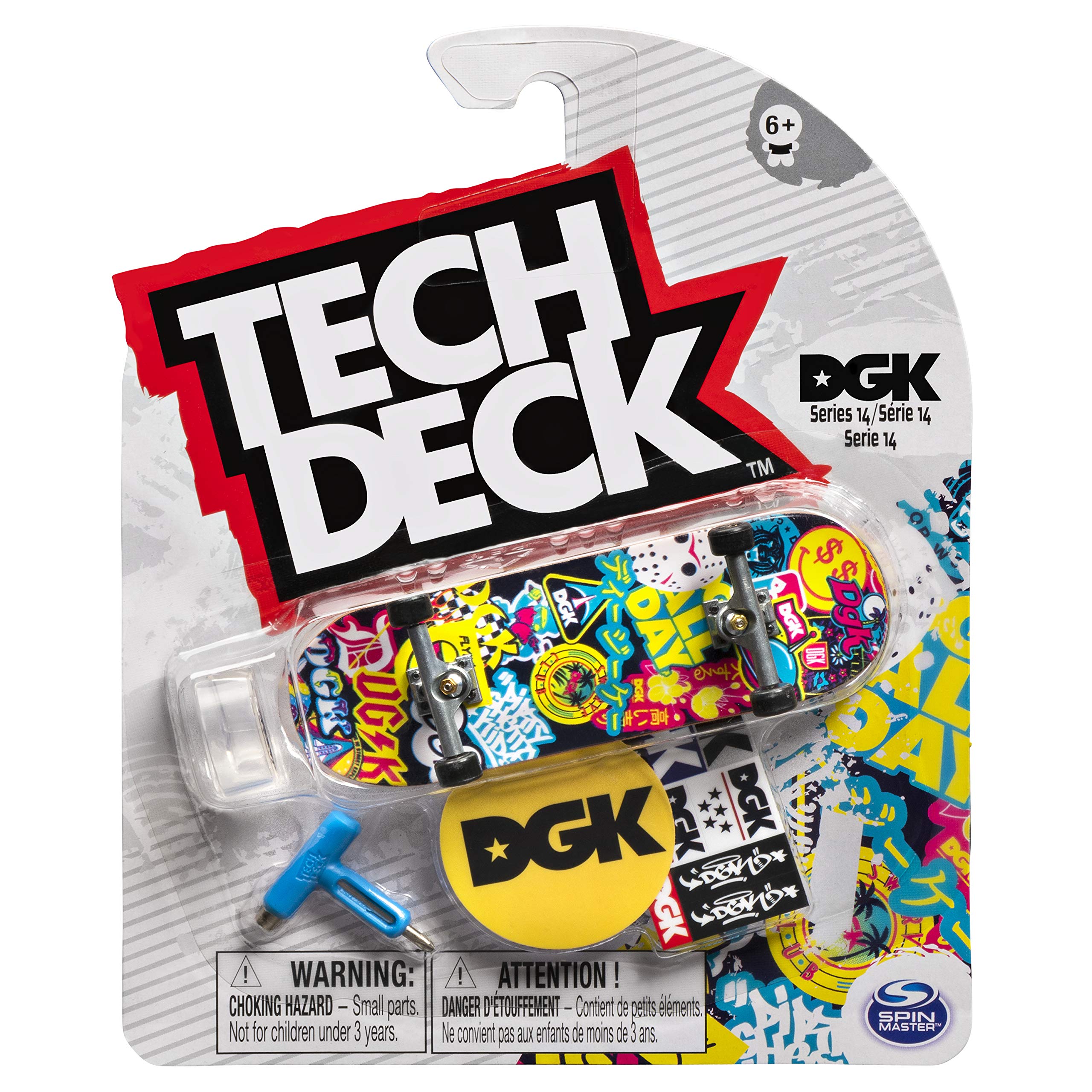 Tech Deck Baker Toy, 96mm