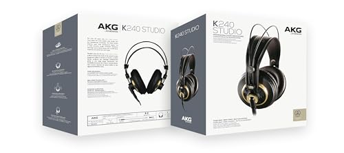 AKG AKB K92 Closed-Back Headphones, Black, (3169H00030)