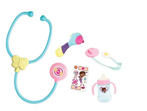 Doc McStuffins Disney Junior Get Better Baby Cece Doll with Lights and Sounds Stethescope and Doctor Accessories, Kids Toys for Ages 3 Up by Just Play