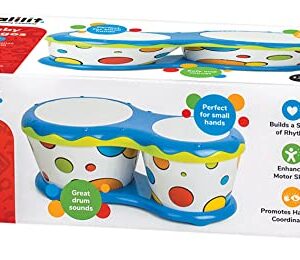 Edushape Baby Bongo Set (Color may vary) , 10x5.75x3.75 Inch (Pack of 1)