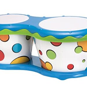 Edushape Baby Bongo Set (Color may vary) , 10x5.75x3.75 Inch (Pack of 1)