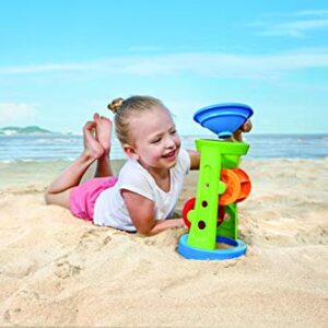 Hape Double Sand & Water Wheel Kid's Beach Toy