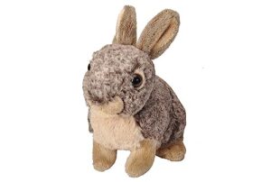 wild republic bunny plush, stuffed animal, plush toy, gifts for kids, cuddlekins 8 inches