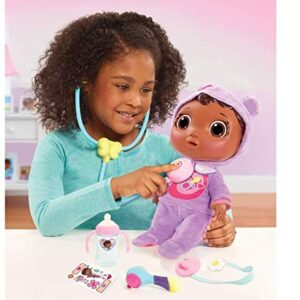 Doc McStuffins Disney Junior Get Better Baby Cece Doll with Lights and Sounds Stethescope and Doctor Accessories, Kids Toys for Ages 3 Up by Just Play