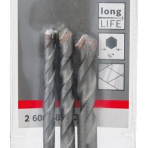 Bosch 2608589527 Tile Drill Bit"Hex Ceramic Eu" 3 Pcs