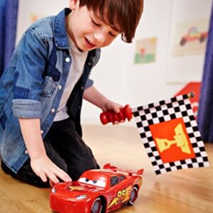 Disney Cars Toys Flag Finish Lightning McQueen