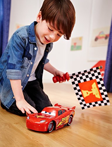 Disney Cars Toys Flag Finish Lightning McQueen