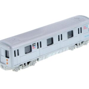 METRO Diecast Model Subway Train 7"