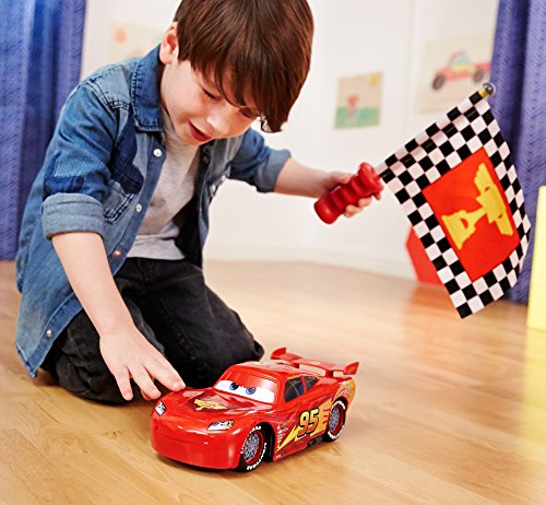 Disney Cars Toys Flag Finish Lightning McQueen