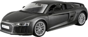 maisto 1:24 scale audi r8 v10 plus, red