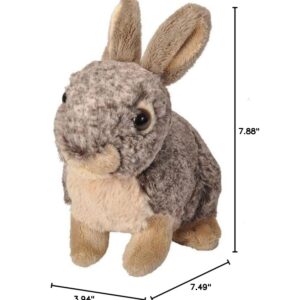 Wild Republic Bunny Plush, Stuffed Animal, Plush Toy, Gifts for Kids, Cuddlekins 8 Inches