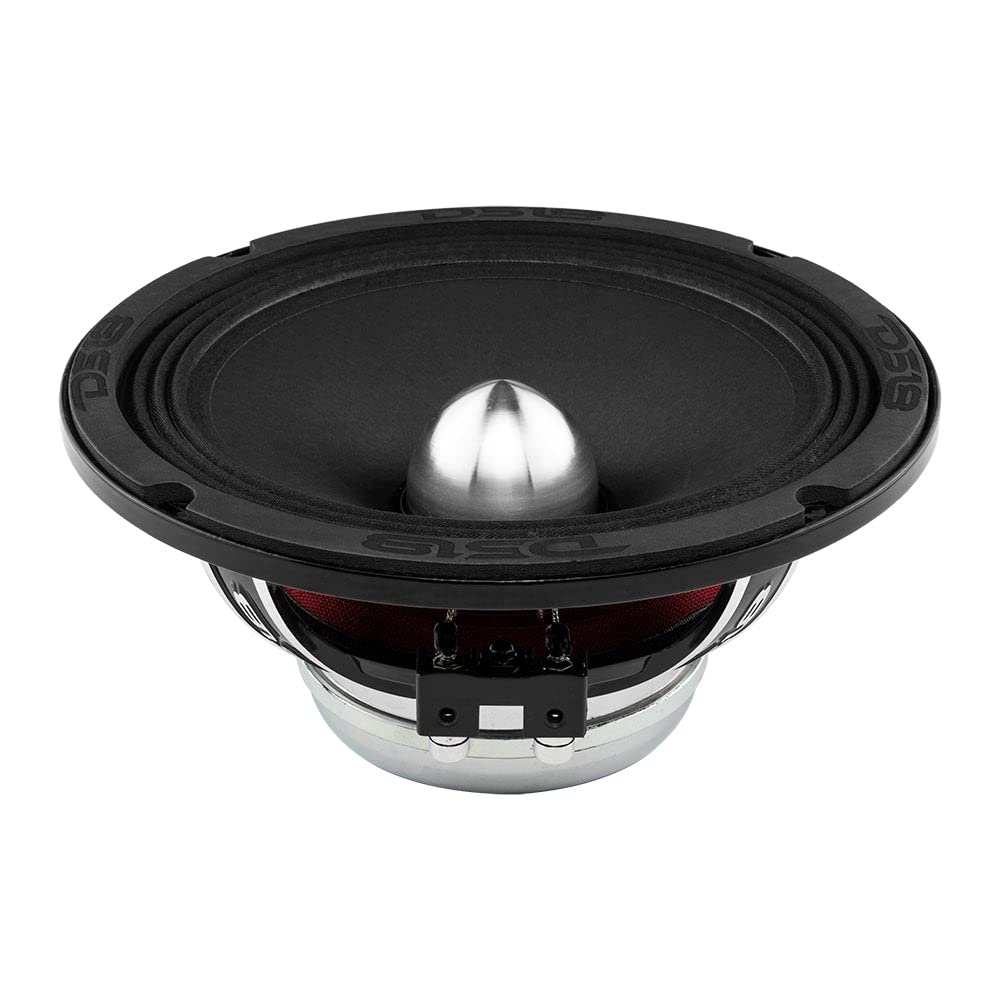 DS18 PRO-NEO8 Loudspeaker - 8", Midrange, Heavy Duty Aluminum Basket, 600W Max, 300W RMS, 4 Ohms, Neodymium Magnet - The Most Elegant Neodymium Full Range Loudspeakers Available