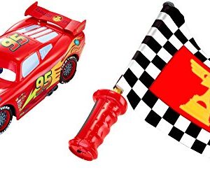 Disney Cars Toys Flag Finish Lightning McQueen