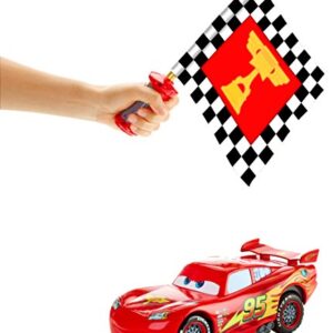 Disney Cars Toys Flag Finish Lightning McQueen