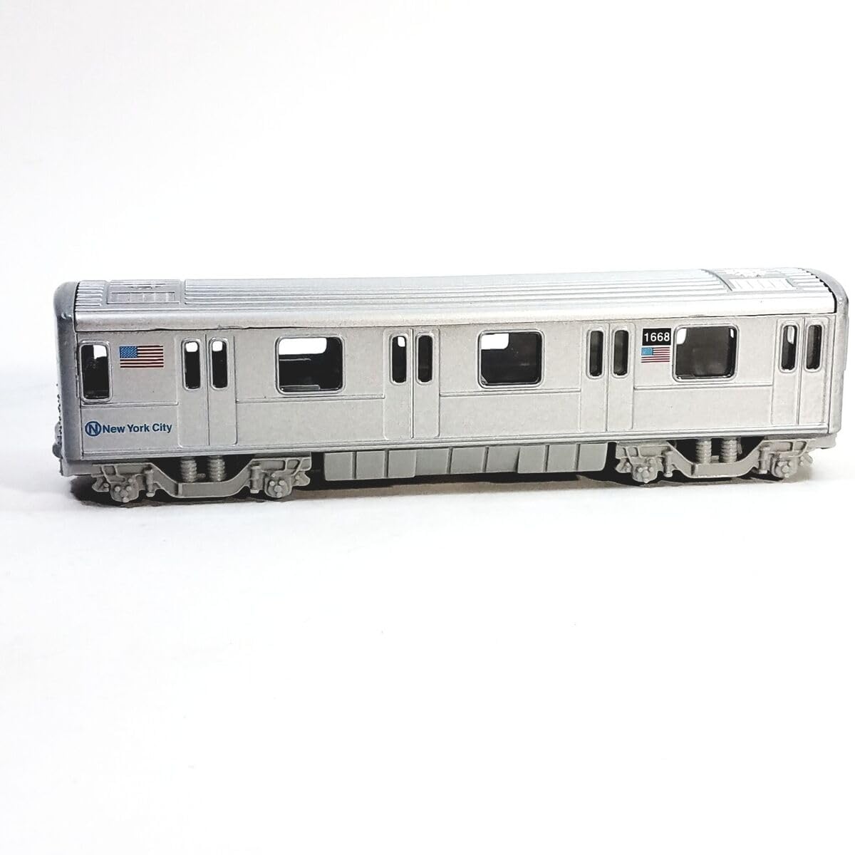 METRO Diecast Model Subway Train 7"