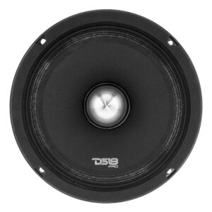 DS18 PRO-NEO8 Loudspeaker - 8", Midrange, Heavy Duty Aluminum Basket, 600W Max, 300W RMS, 4 Ohms, Neodymium Magnet - The Most Elegant Neodymium Full Range Loudspeakers Available