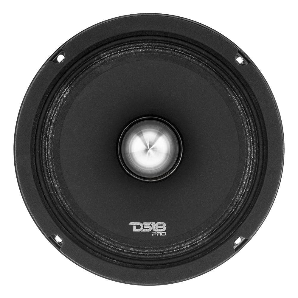 DS18 PRO-NEO8 Loudspeaker - 8", Midrange, Heavy Duty Aluminum Basket, 600W Max, 300W RMS, 4 Ohms, Neodymium Magnet - The Most Elegant Neodymium Full Range Loudspeakers Available