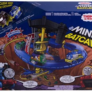 Thomas & Friends MINIS playset with Thomas as Batman and exclusive Bill as Clayface MINIS engines