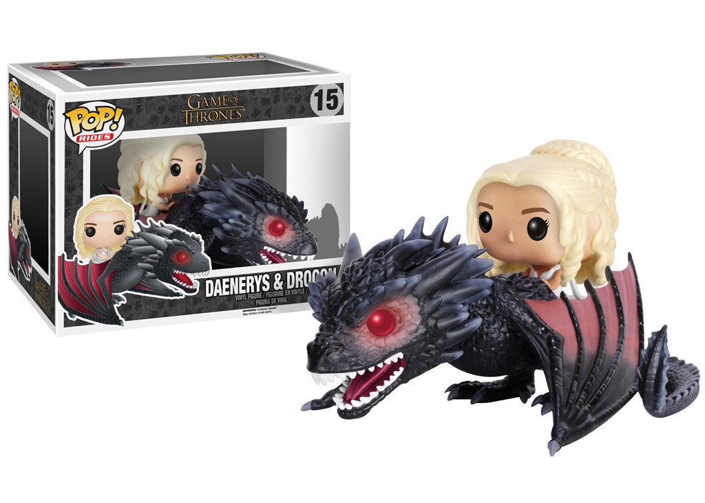 Funko Pop Rides: Game of Thrones - Dragon & Daenerys Action Figure