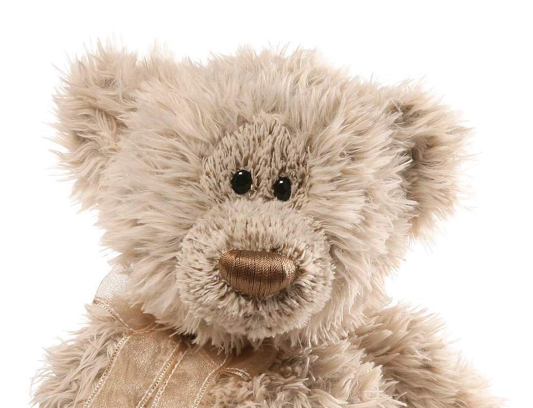 GUND Sawyer Classic Teddy Bear 15" Light Brown- Adorable Plush Stuffed Animal - Cute & Cuddly Toy for Boy or Girl, Girlfriend Or Grandparent