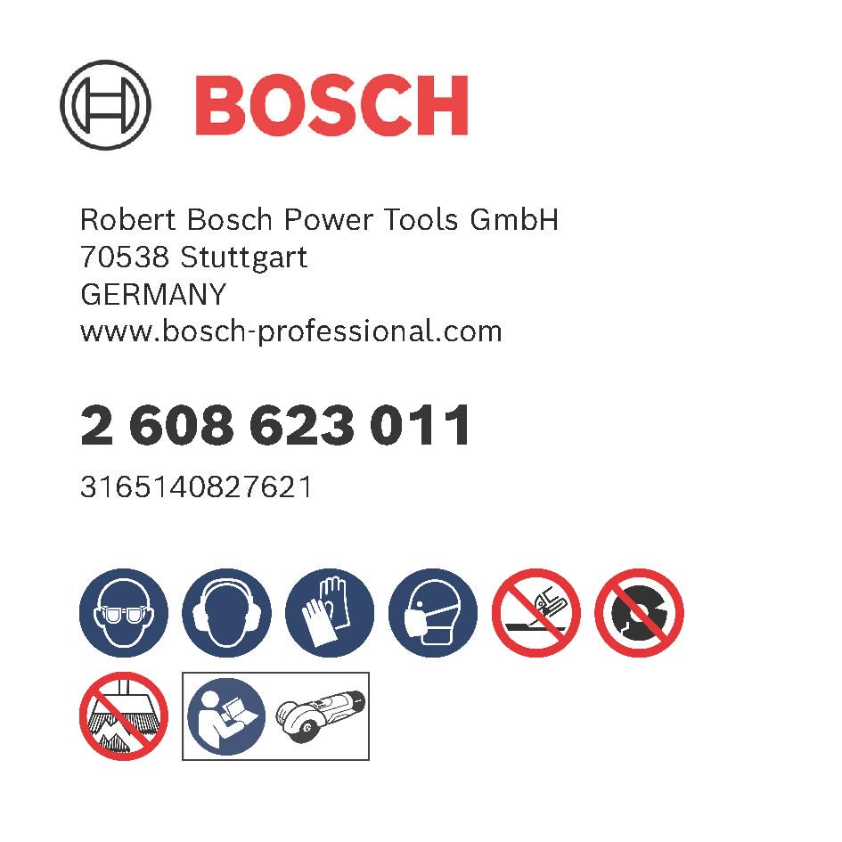 Bosch 2608623011 3" Cutting disc "Multiwheel" of tungsten carbide