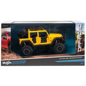 Maisto Design Off-Road Kings 2015 Jeep Wrangler Unlimited Variable Color Diecast Vehicle (1:24 Scale) (Colors May Vary)