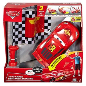 Disney Cars Toys Flag Finish Lightning McQueen