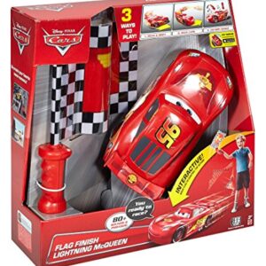 Disney Cars Toys Flag Finish Lightning McQueen