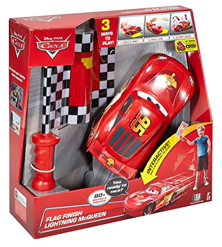 Disney Cars Toys Flag Finish Lightning McQueen