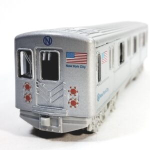 METRO Diecast Model Subway Train 7"