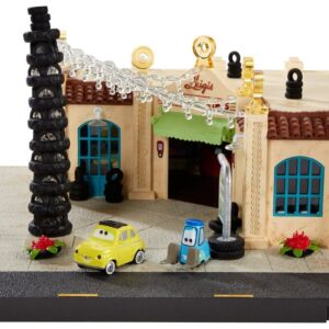 Disney Pixar Cars Precision Series Luigi's Casa Della Tires Playset