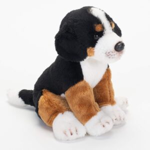 demdaco bernese mountain dog children's plush beanbag stuffed animal toy