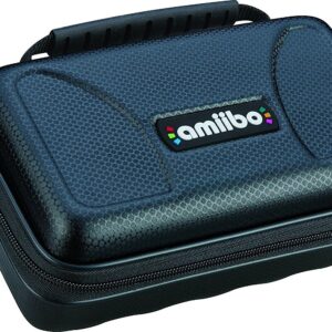 Officially Licensed Nintendo 3DS Amiibo Case – Protective Deluxe Traveler for Storage, Display or Carrying Case/Box – Black