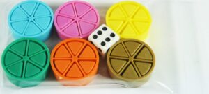 trivial pursuit replacement game pieces original style set 4