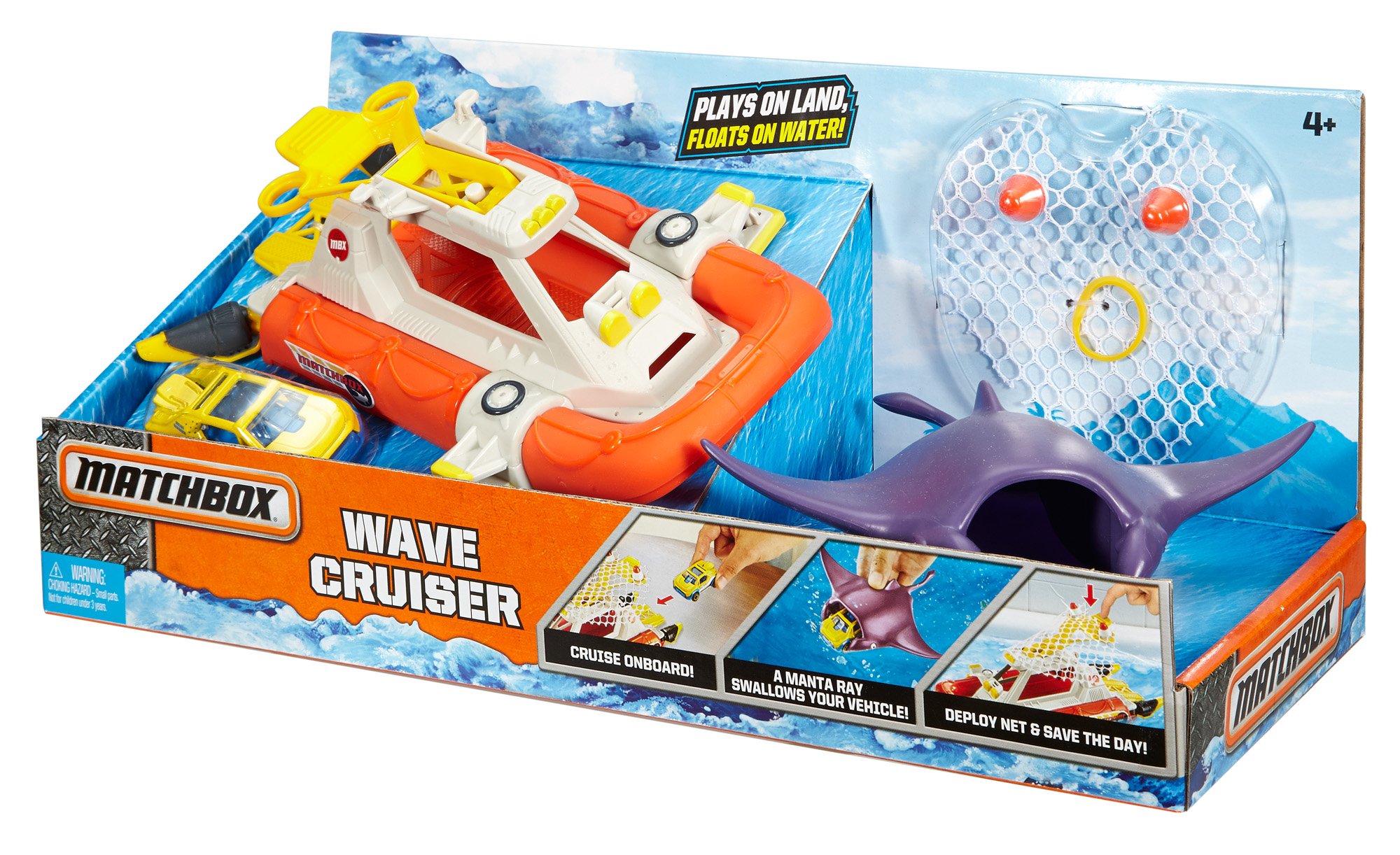 Matchbox Elite Rescue Wave Cruiser Vehicle