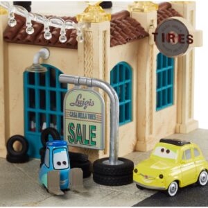 Disney Pixar Cars Precision Series Luigi's Casa Della Tires Playset