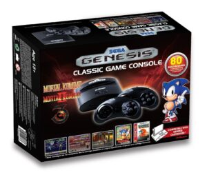 atgames sega genesis classic game console w/ 80 built-in games - new 2015 model!