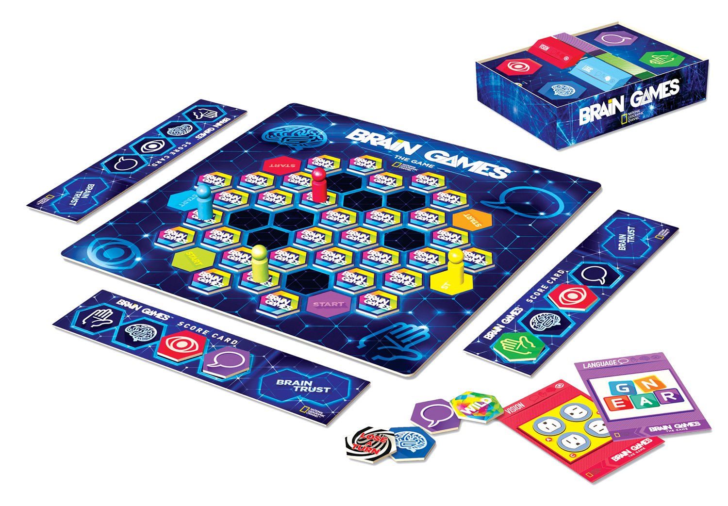 Brain Games - The Game - Based on the Emmy Nominated National Geographic Channel TV Series