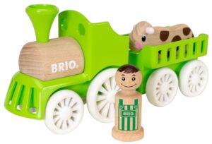 brio farm train set