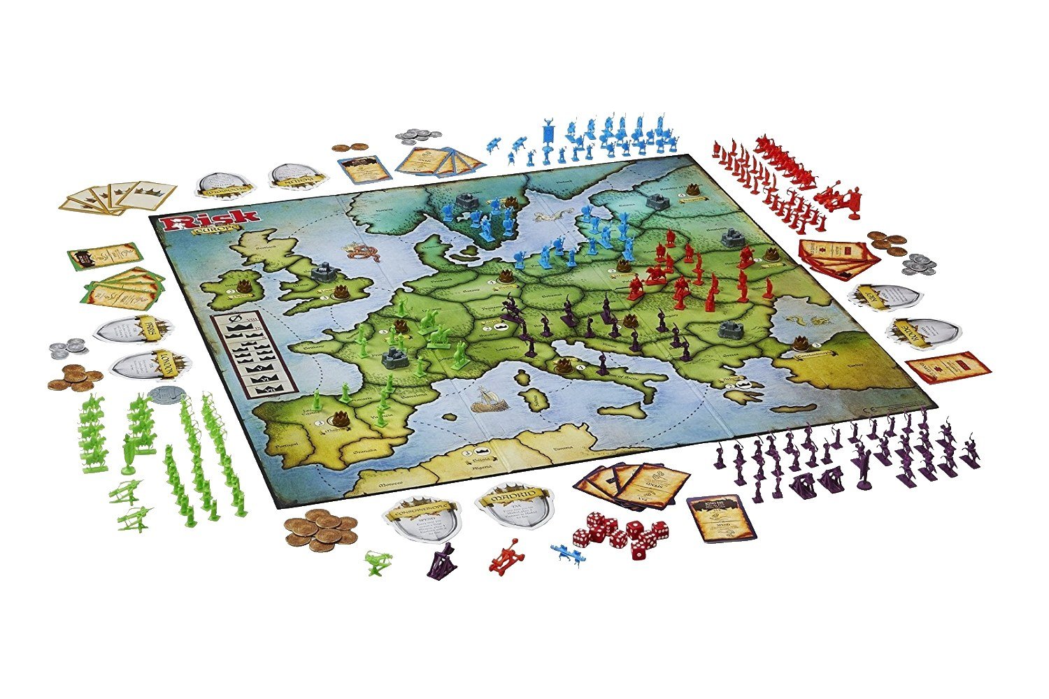 Risk European Edition Board Game