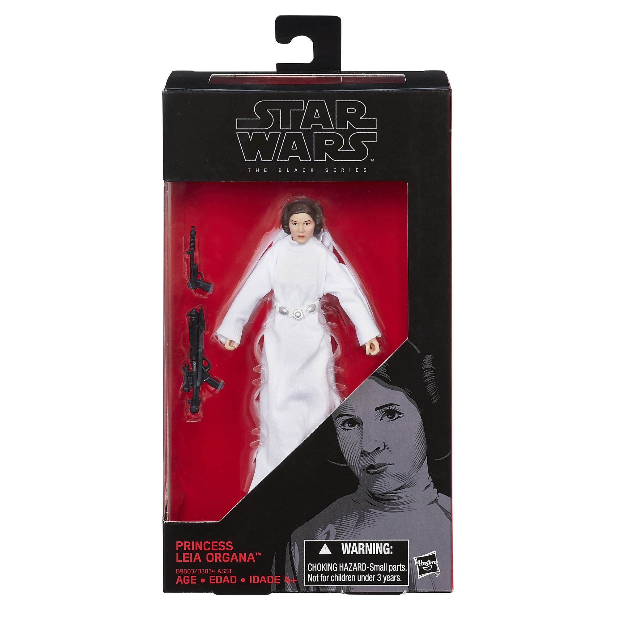 Star Wars The Black Series Princess Leia Action Figure, 6"