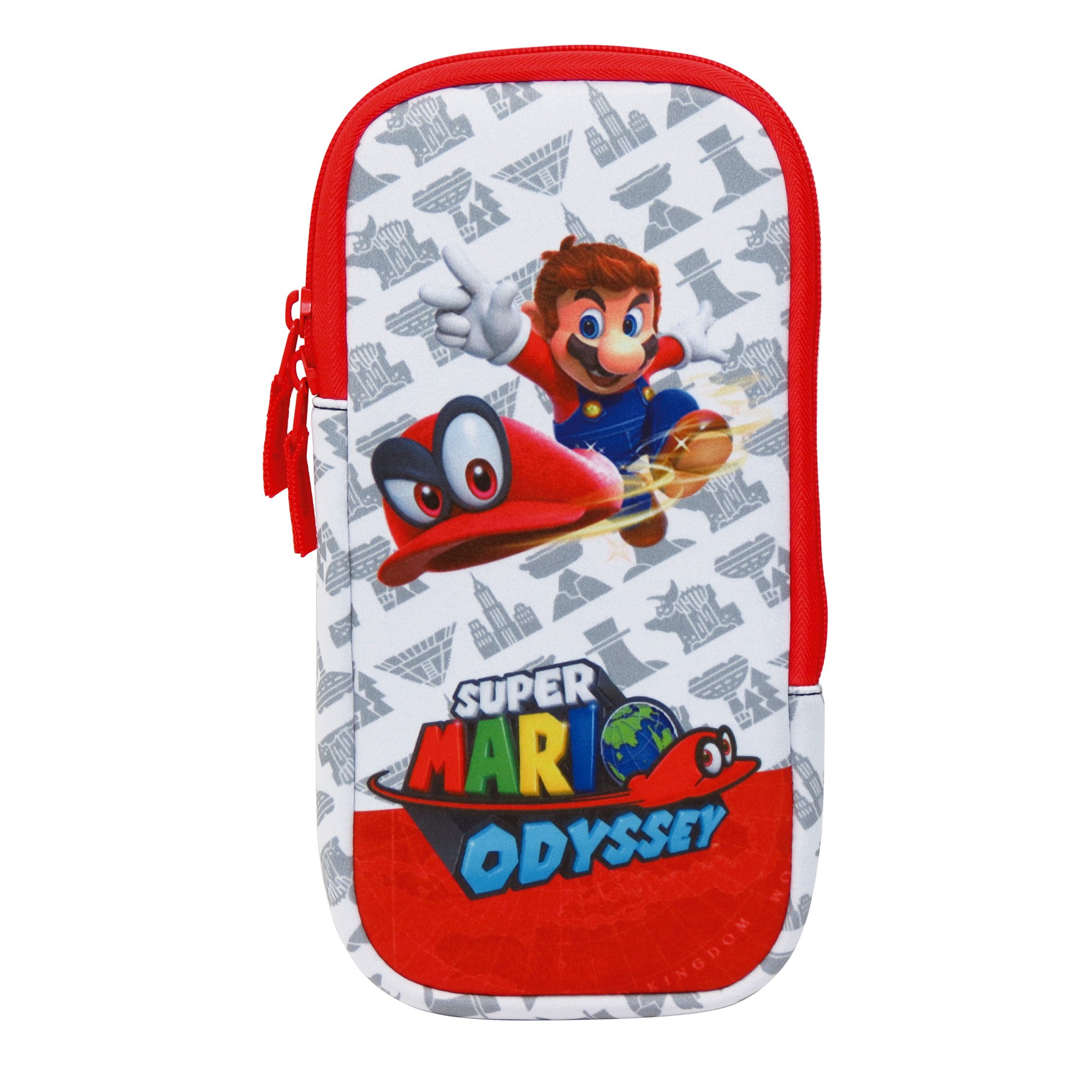 HORI Super Mario Odyssey Accessory Set Officially Licensed - Nintendo Switch,Case