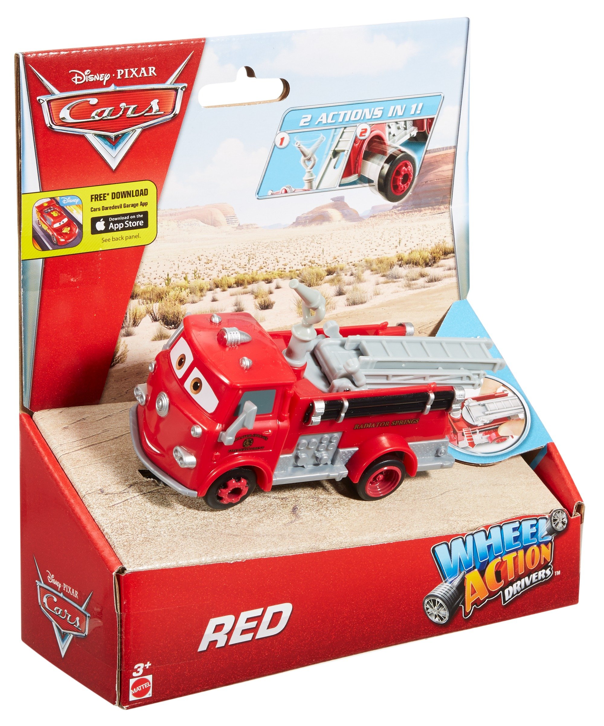 Disney Cars Toys Wheel Action Drivers Red Vehicle