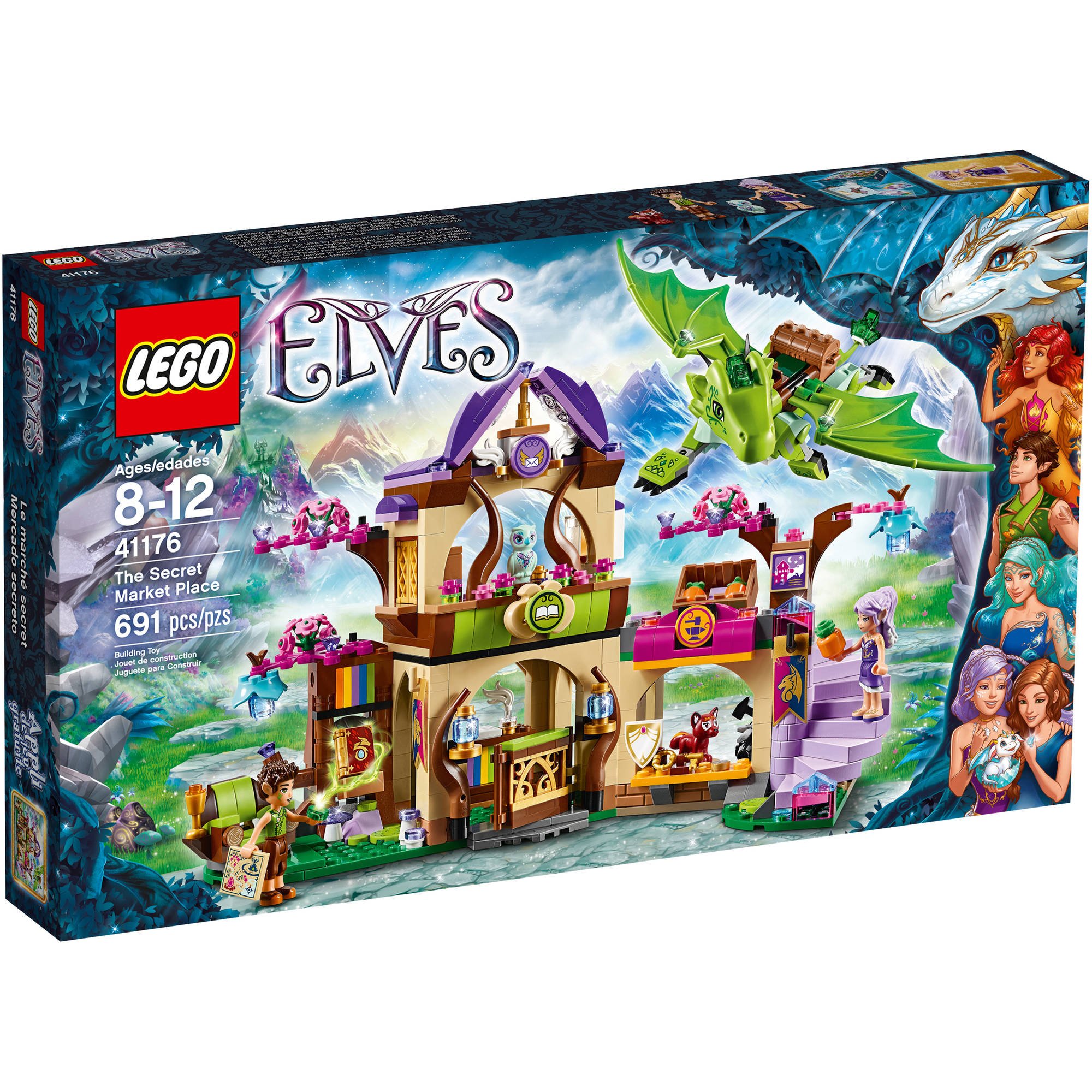 LEGO Elves The Secret Market Place 41176 Building Kit (691 Piece)