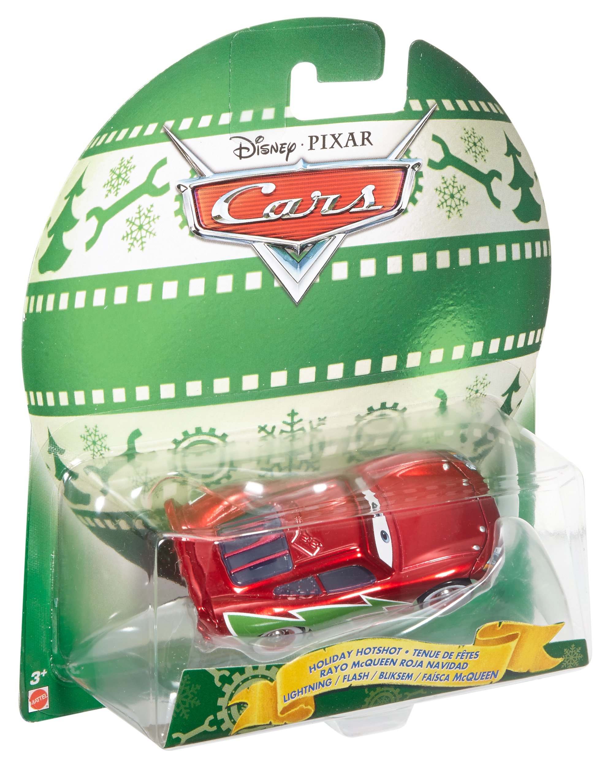 Disney Cars Toys Holiday Hotshot Lightning McQueen Die-cast Vehicle