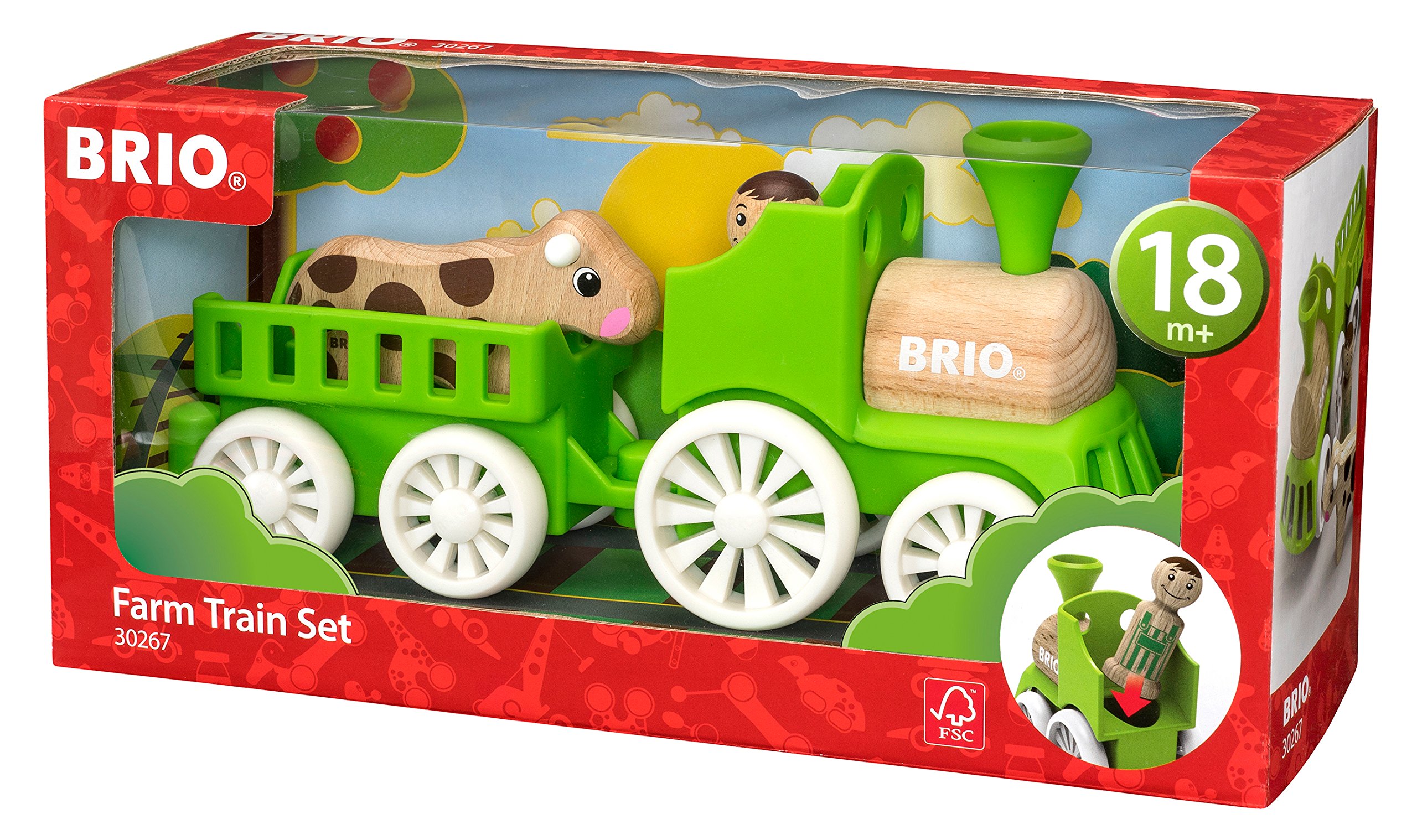 BRIO Farm Train Set